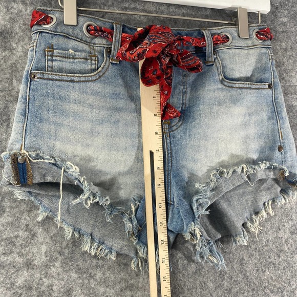 Altar'd State | Shorts | Altard State Jean Shorts 26 Blue Denim Cutoff ...